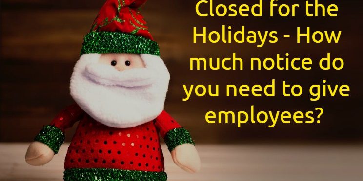 Employee Notices & Leaves During Christmas Closures | Advivo Business ...